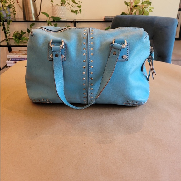 Michael Kors | Bags | Michael Kors Large Handbag Turquoise | Poshmark